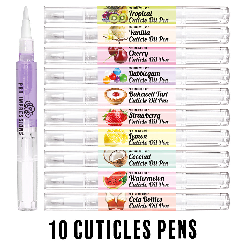 Cuticle Oil Pen Collection - 10 Pens – Pro Impressions