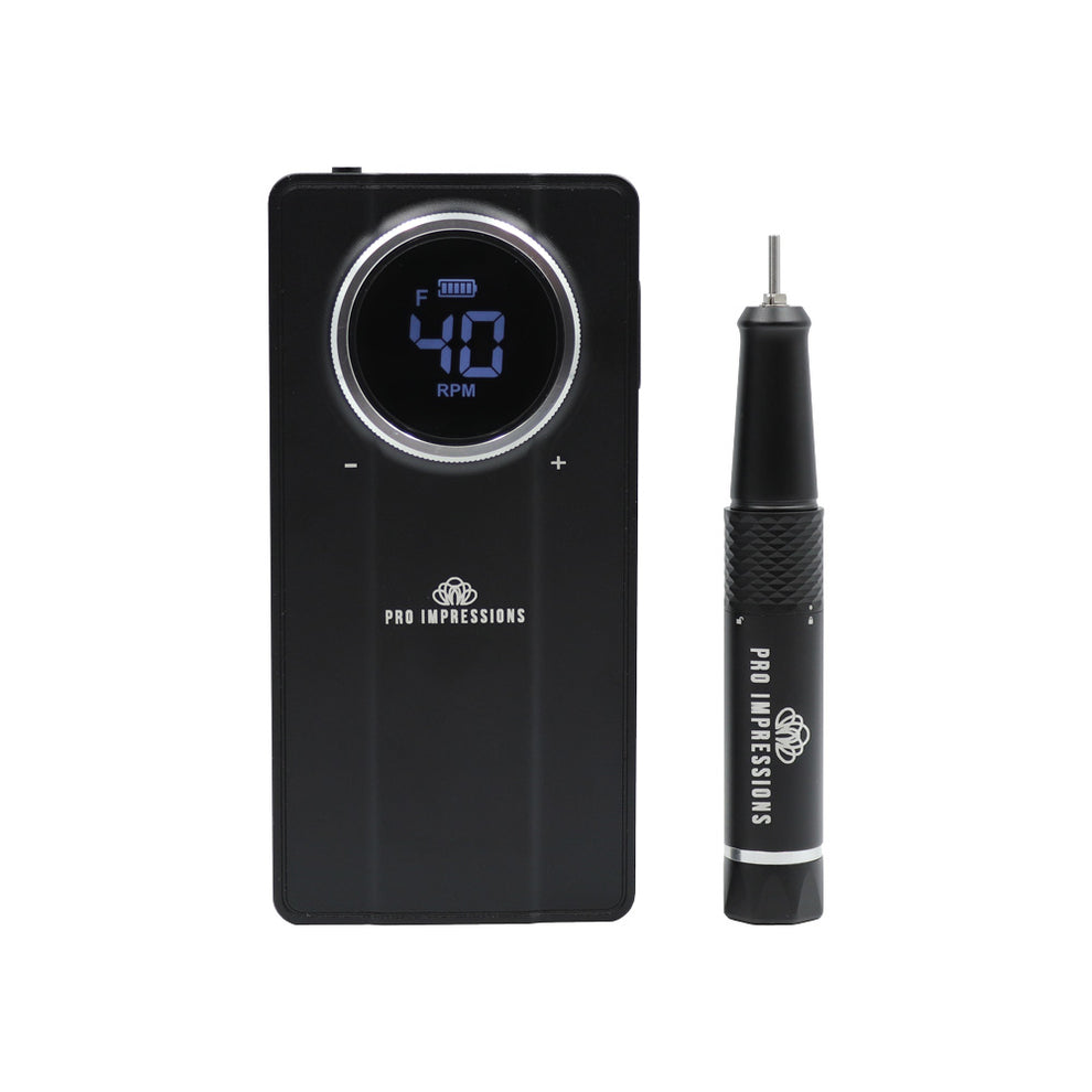 Premium Portable E-File + FREE E-File Safety Bit – Pro Impressions