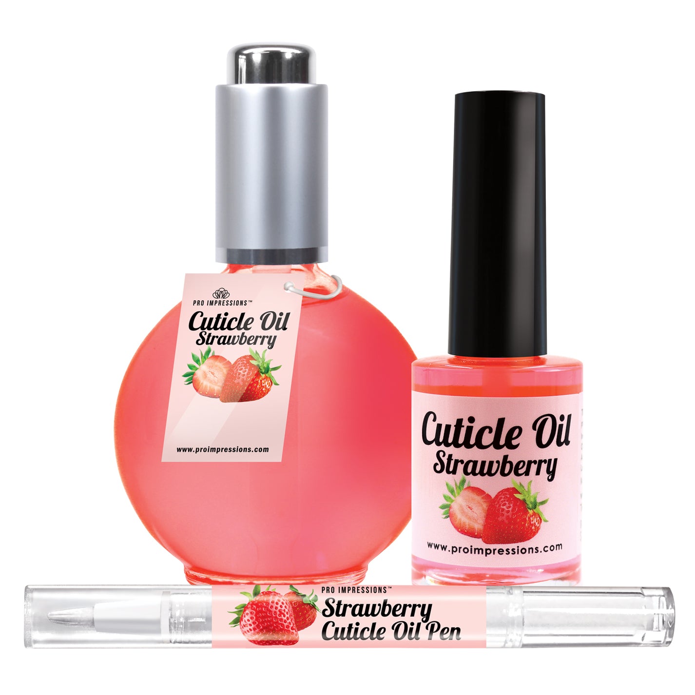 Strawberry Scented Cuticle Oil – Pro Impressions